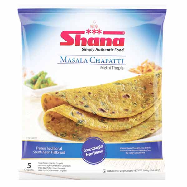Masala Chapati Frozen – Nutrifreshfoods