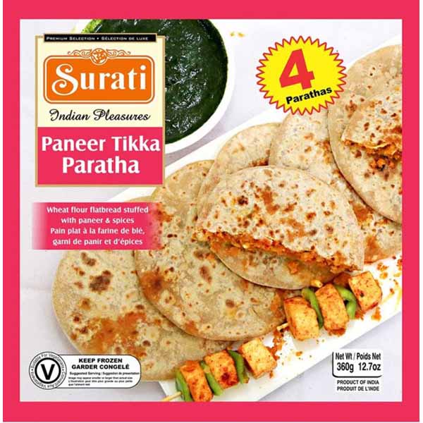 Paneer Paratha Frozen – Nutrifreshfoods