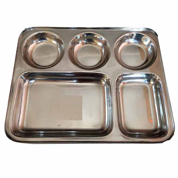 Steel Thali Rectangle – Nutrifreshfoods